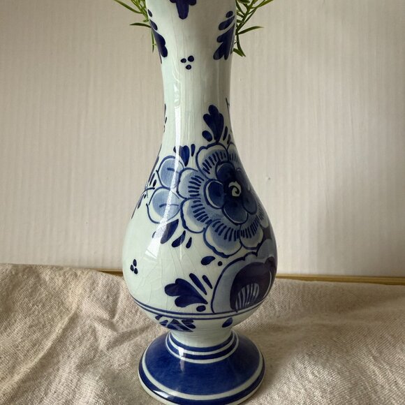 Delft | Accents | Delfts Holland Dutch Pitcher Vase Blue And White ...